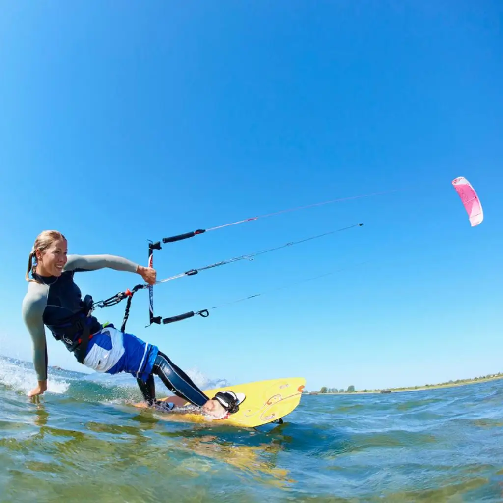 Kitesurf-Kiteboarding-Kite-Control-Bar-Flag-Out-Ring-Connector-Gear ...