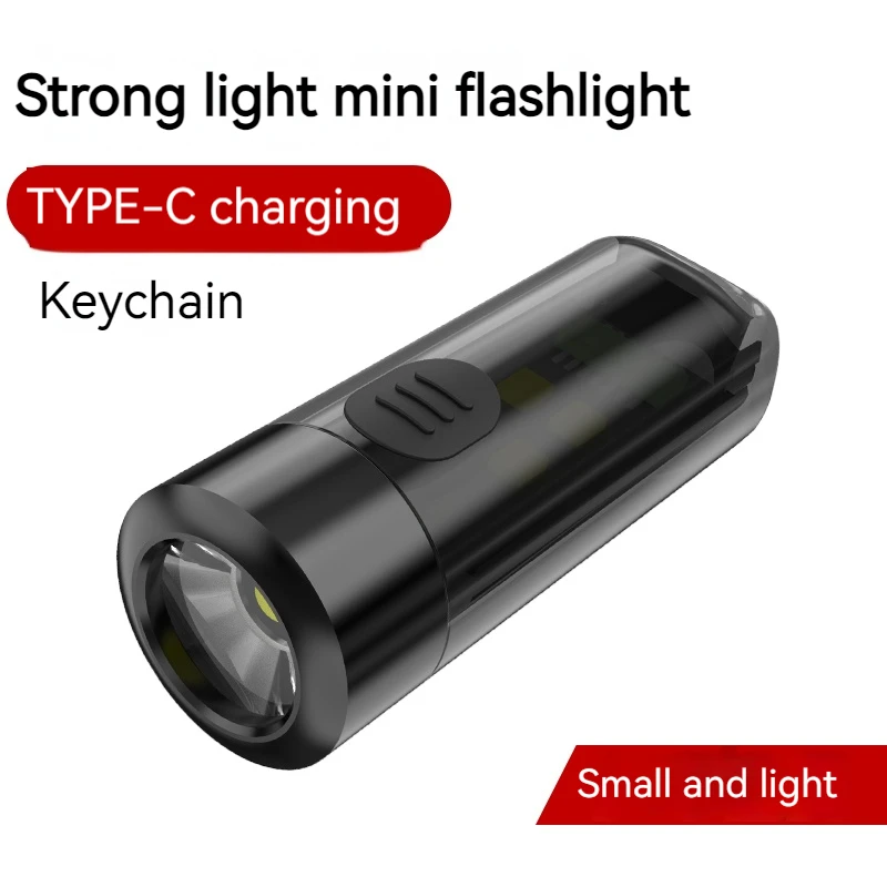 Mini-Pocket-Keychain-Light-7-Lighting-Modes-Emergency-Flashlight ...