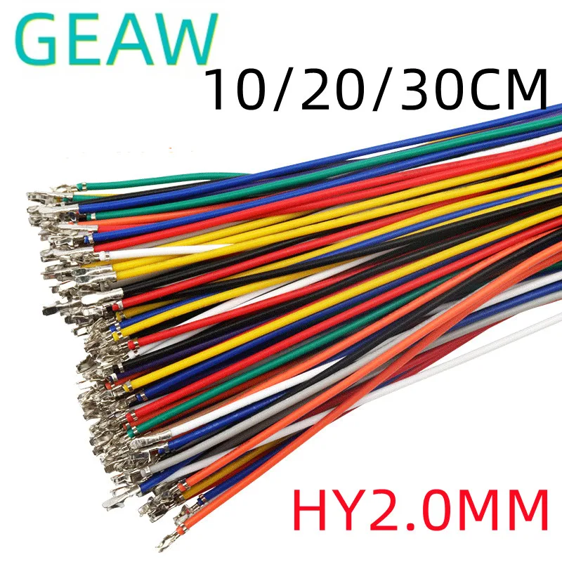 100pcs-HY2-0-HY-2-0mm-Connector-Terminal-Wire-Electronic-Cable-Single-Double-Head-Without ...
