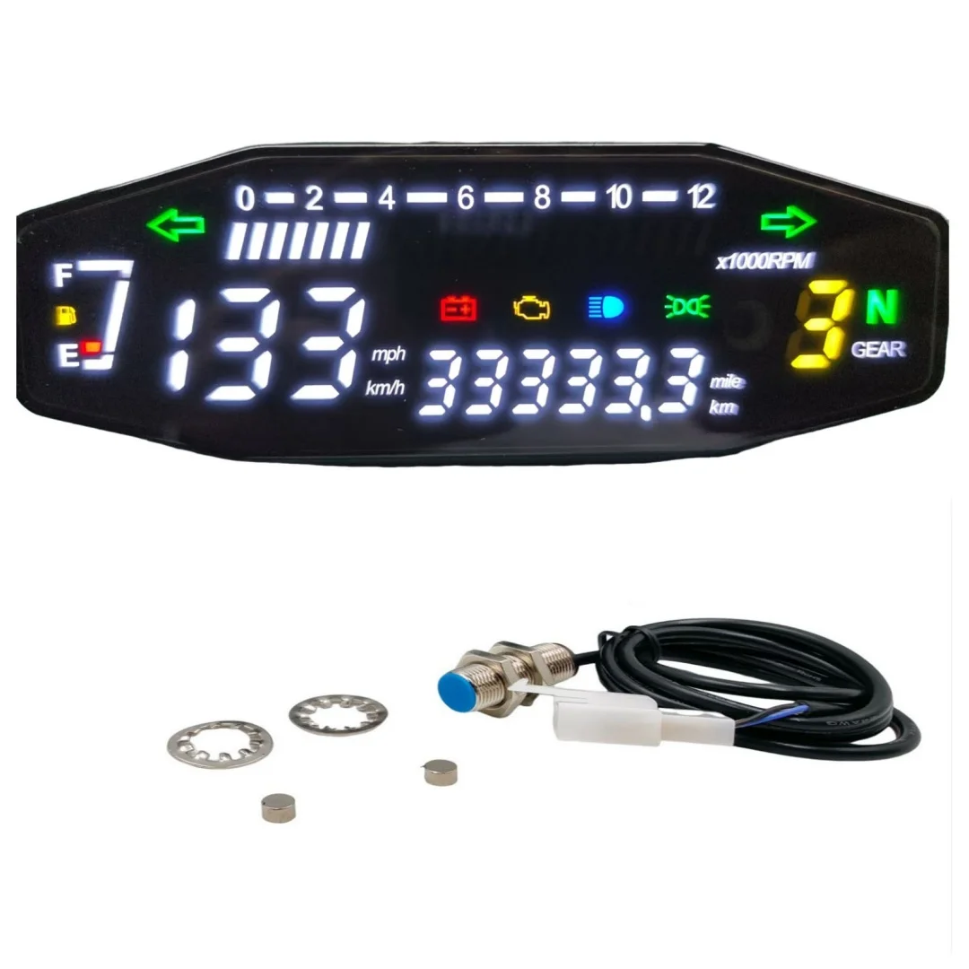 2025 NEW Motorcycle Speedometer Tablero Digital Para Moto Meter ...