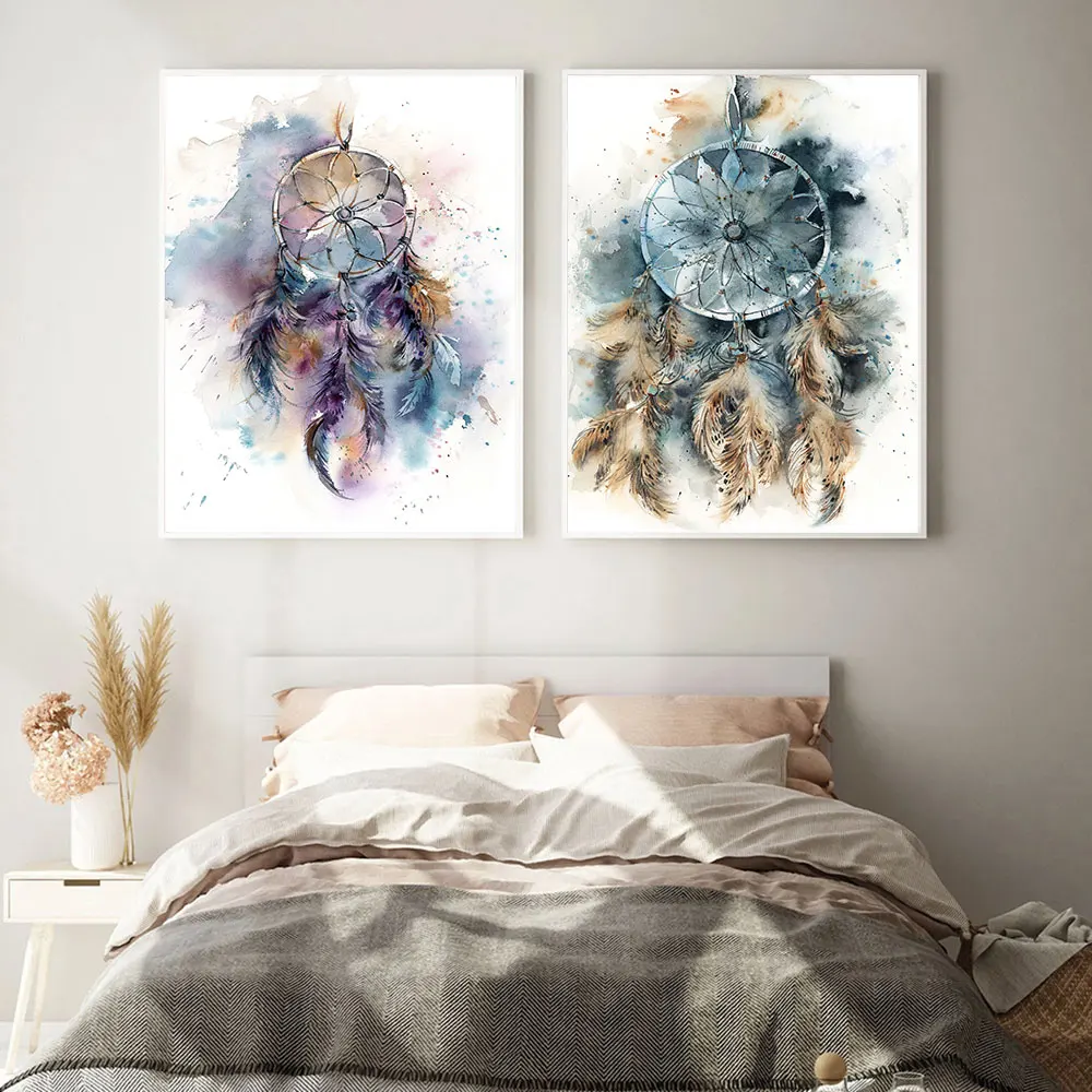 Abstract Dreamcatcher Painting