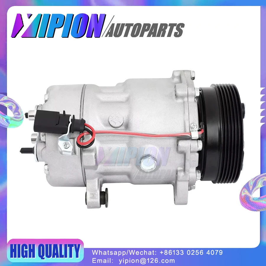 For Volkswagen Golf Mk4 1997-2003 AC Compressor SANDEN 7V16 7H0820803D ...