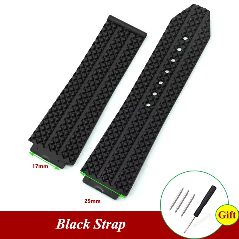 Watch-Band-for-Hublot-Watch-Strap-Replacement-Wristband-Silicone ...