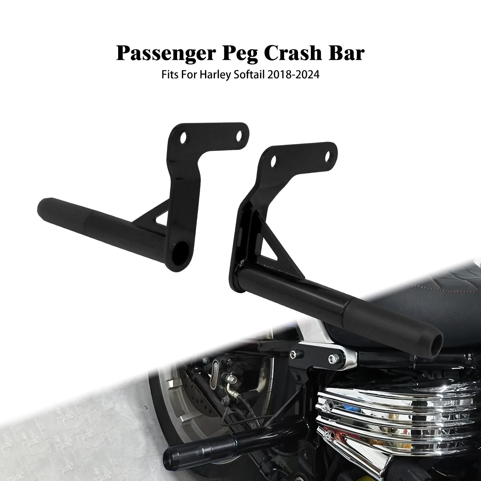 Motorcycle Rear Crash Bar Highway Falling Protection Frame Slider For ...