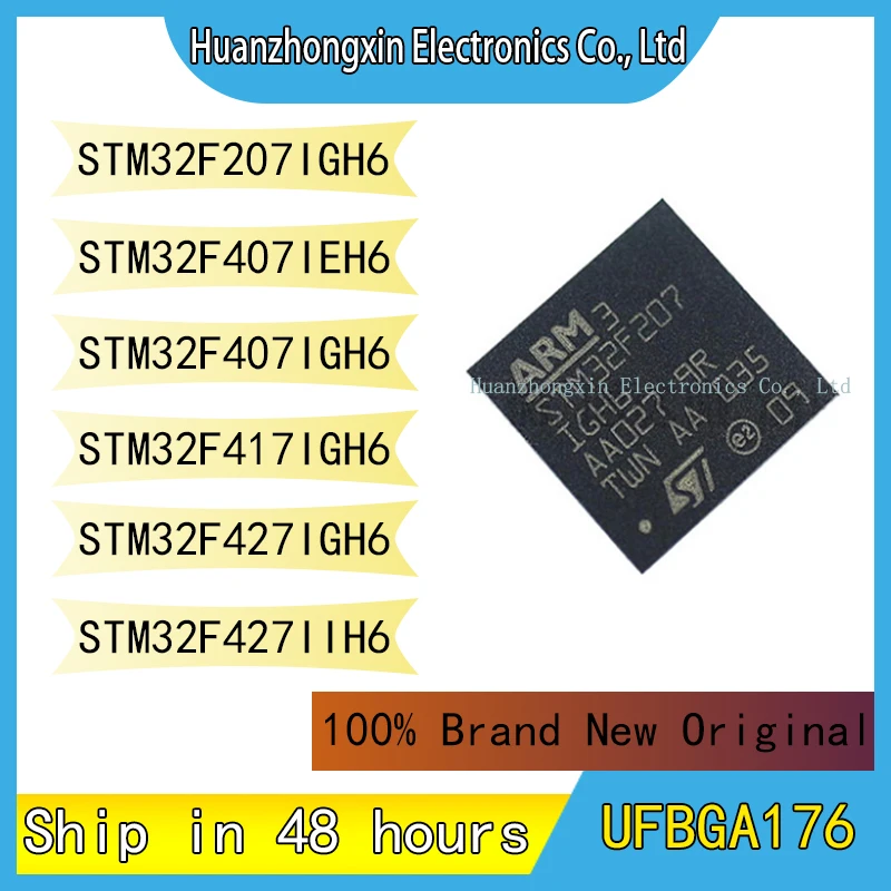 STM32F207IGH6 STM32F407IEH6 STM32F407IGH6 STM32F417IGH6 STM32F427IGH6 ...