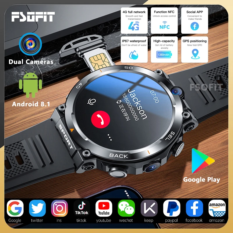 4G-Network-SIM-Card-Smart-Watch-Dual-Camera-1-39-inch-GPS-Wifi-NFC-Call ...