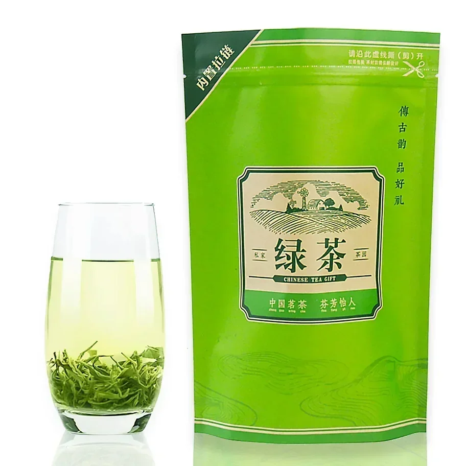 250g-500g-Chinese-Tea-Longjing-Tea-Pot-Zipper-Bags-YunWu-Biluochun ...