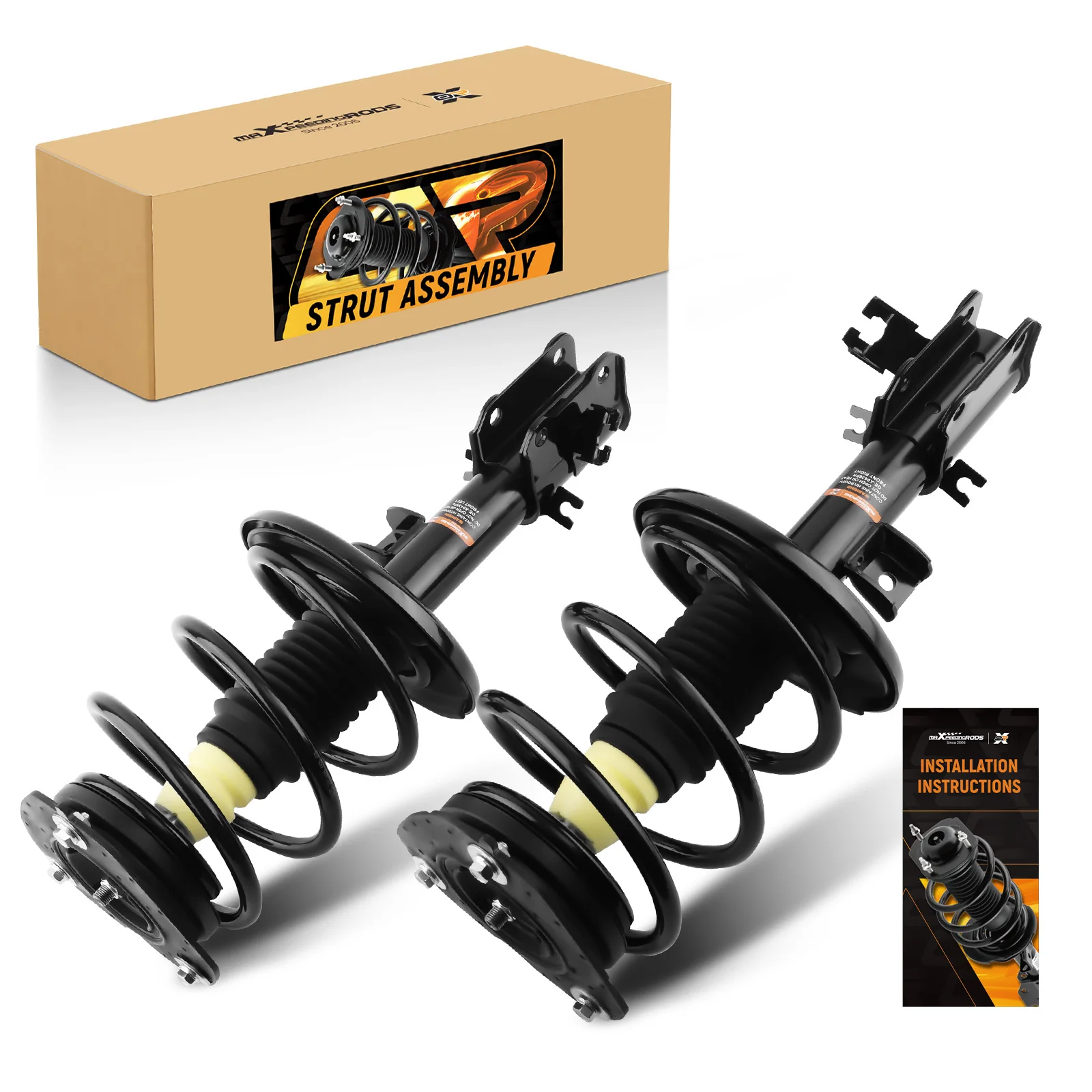 Pair Left & Right Rear Hatch Lift Support Shocks Struts For Nissan ...