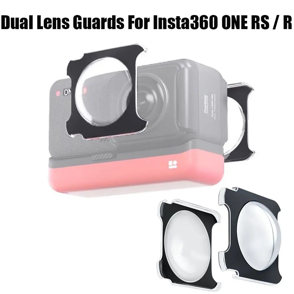 For-Insta360-ONE-RS-R-Sticky-Lens-Guards-Dual-Lens-360-Mod-For-Insta ...