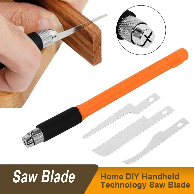 Multifunctional Mini Razor Set Home DIY Handheld Craft Saw Blade Model ...