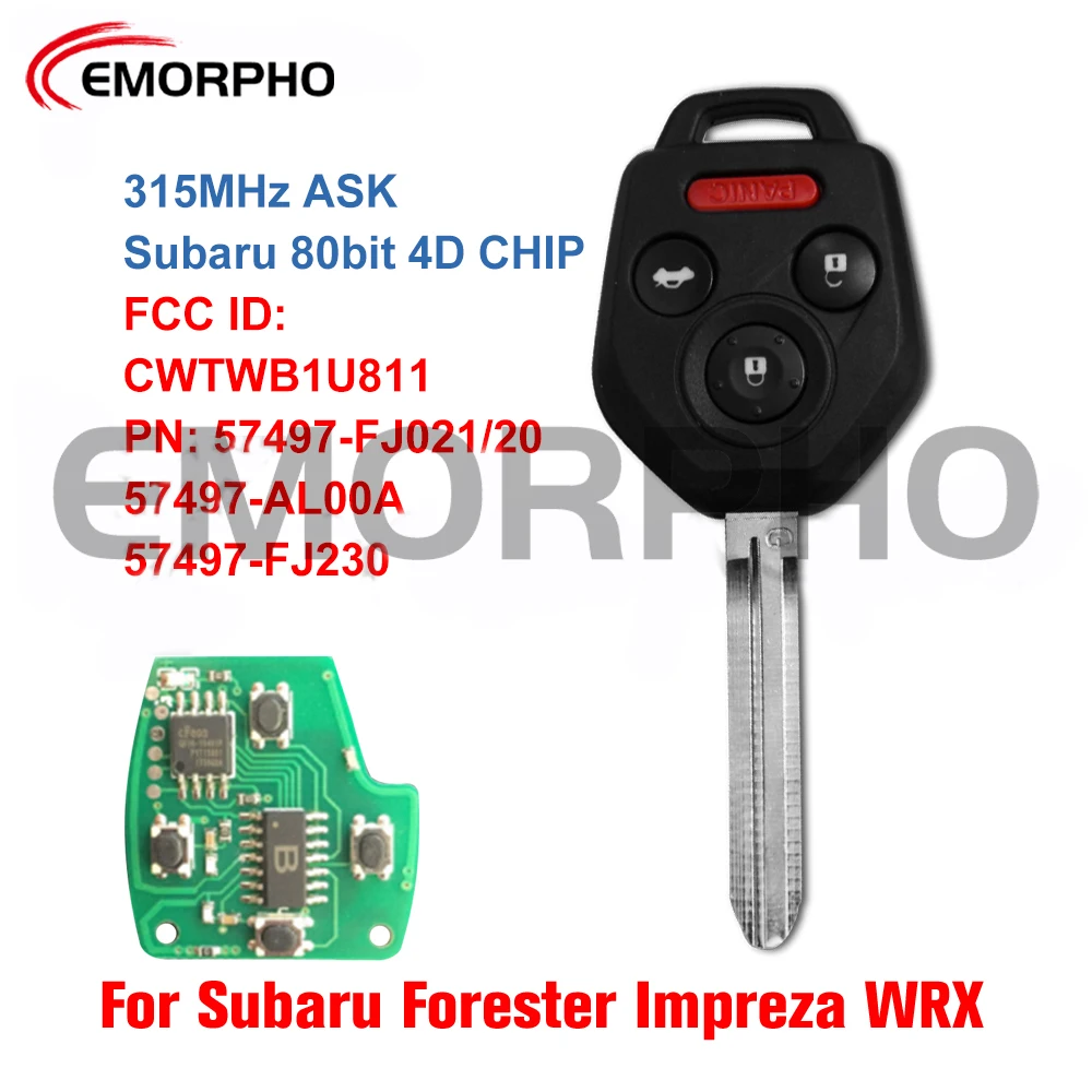 Emorpho For Subaru Impreza Wrx Sti Forester Xv Crosstrek Outback Legacy ...