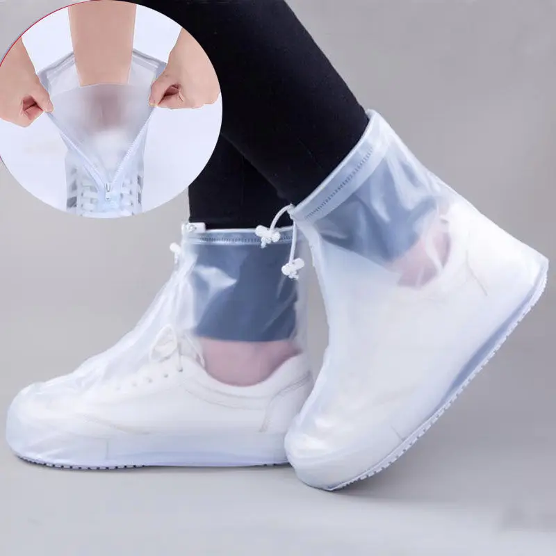 Rain Boot Cover with Waterproof Layer Non-slip Wear-resistant Thick ...