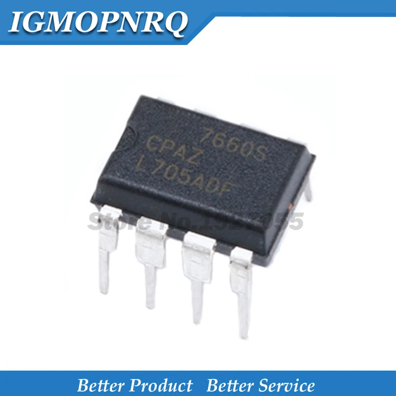 10pcs ICL7660SCPA ICL7660S ICM7555IPAZ ICM7555IPA ICM7555I line DIP8 IC ...