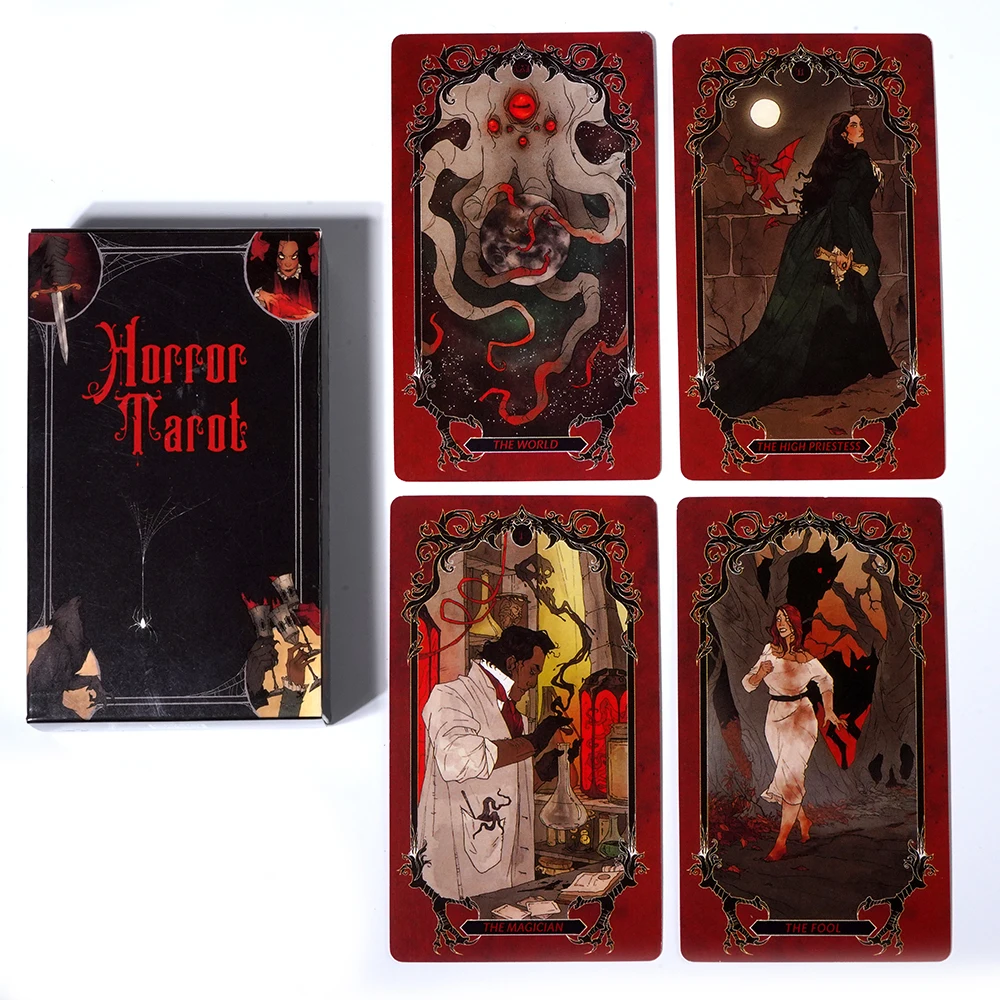 Horror-Tarot-Card-Sfortune-Game-Ferramentas-De-Adivinha-o-Para-Todas-As ...