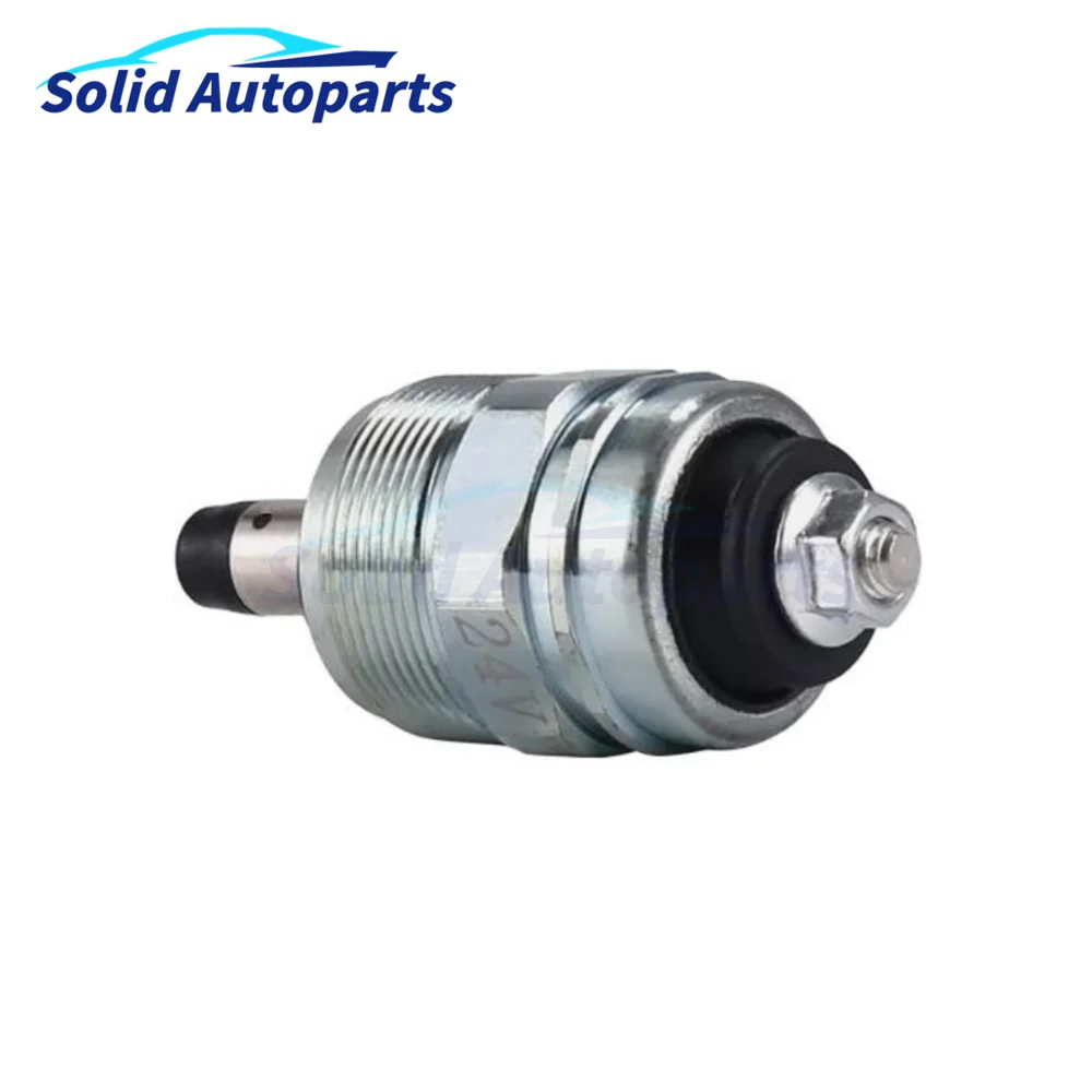 12V 24V Engine Shut Off Solenoid Valve For Toyota Hyundai Isuzu ...