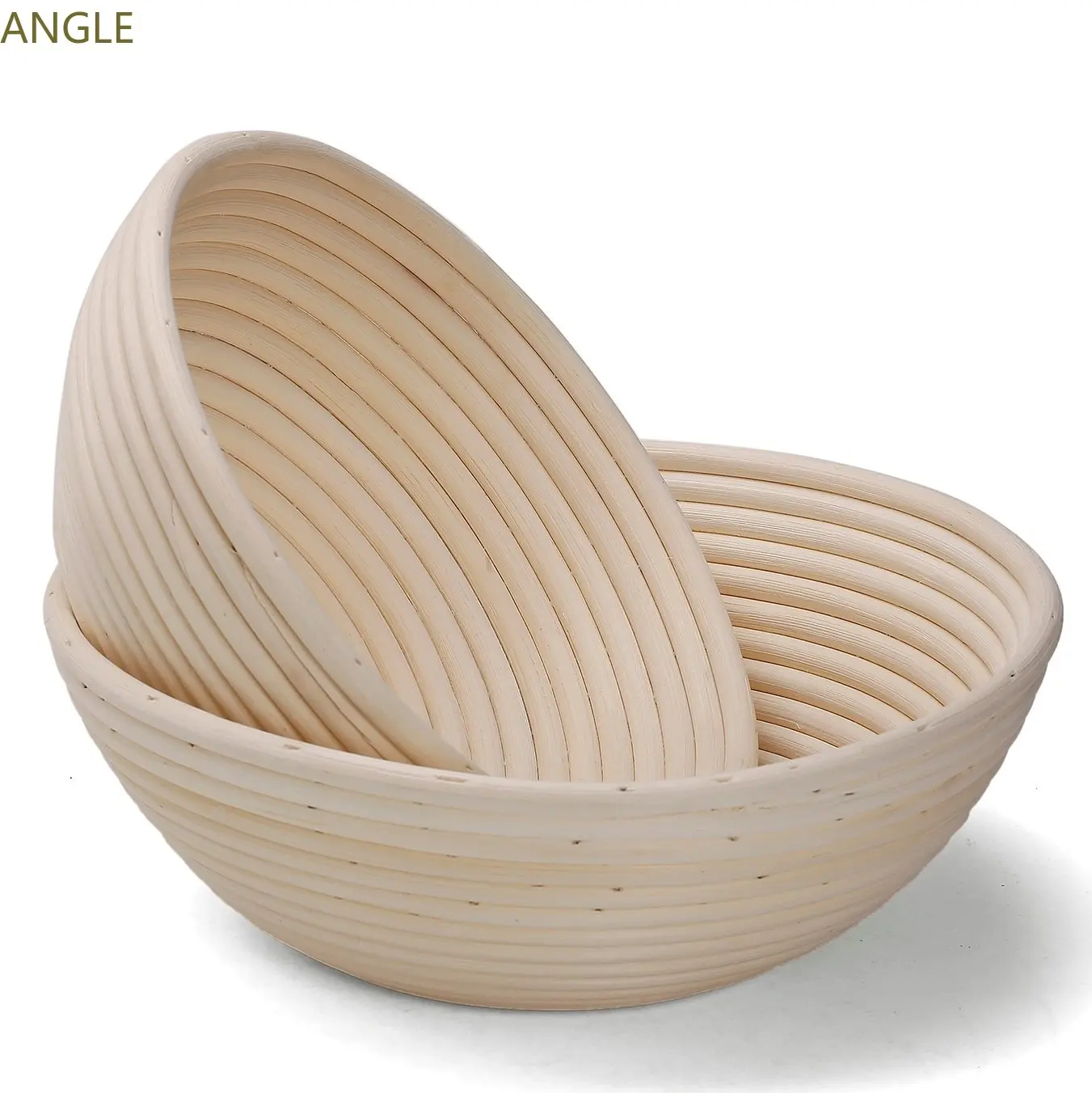Rattan Bread Proofing Basket Natural Oval Rattan Wicker Dough ...