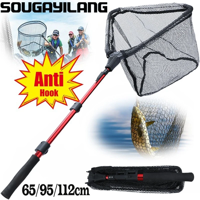 Sougayilang-Fishing-Net-65-95-112cm-Folding-Fishing-Brail-Net ...