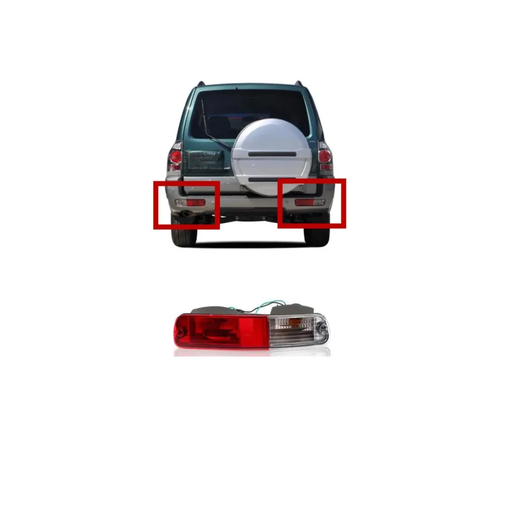 Luci-posteriori-1-pezzo-per-Pajero-V73-2003-2006-fendinebbia-posteriore ...