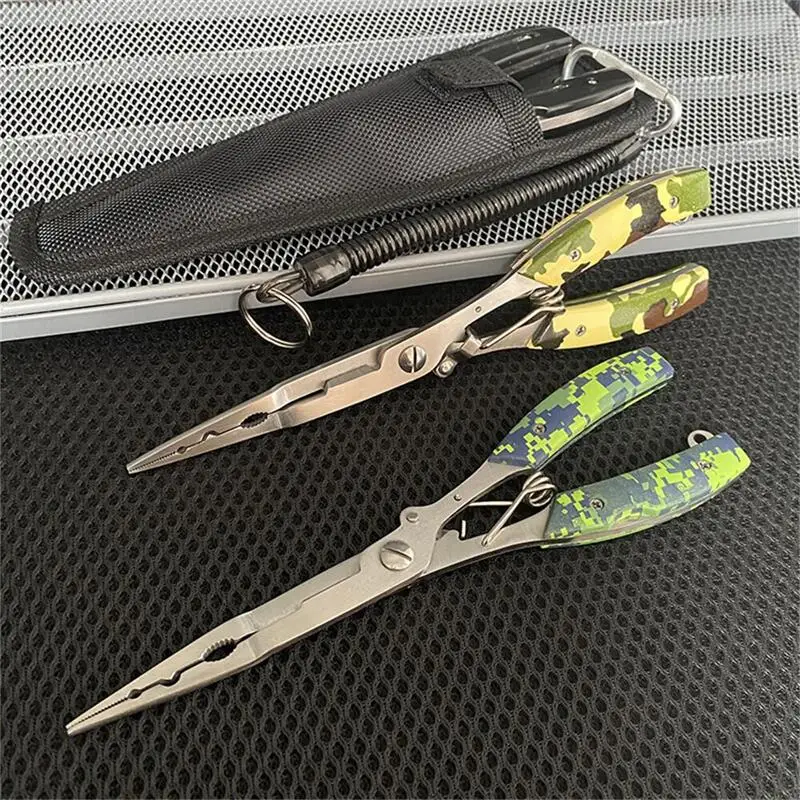 Multifunction-Fishing-Pliers-Saltwater-Fishing-Tools-TacklePliers-Long ...