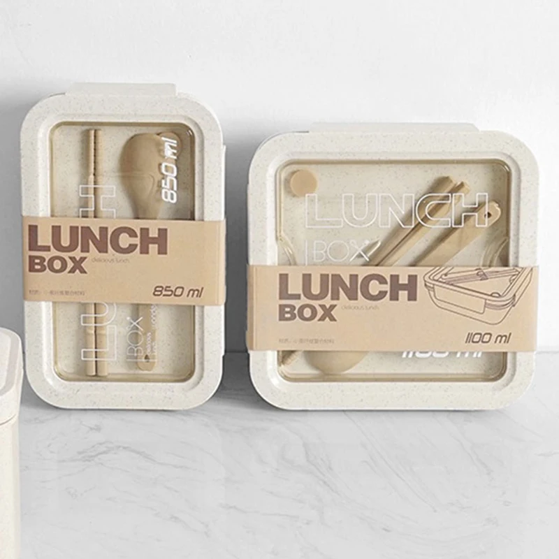 Portable-Breakfast-Lunch-Box-Aesthetic-Japanese-Student-Bento-Box ...