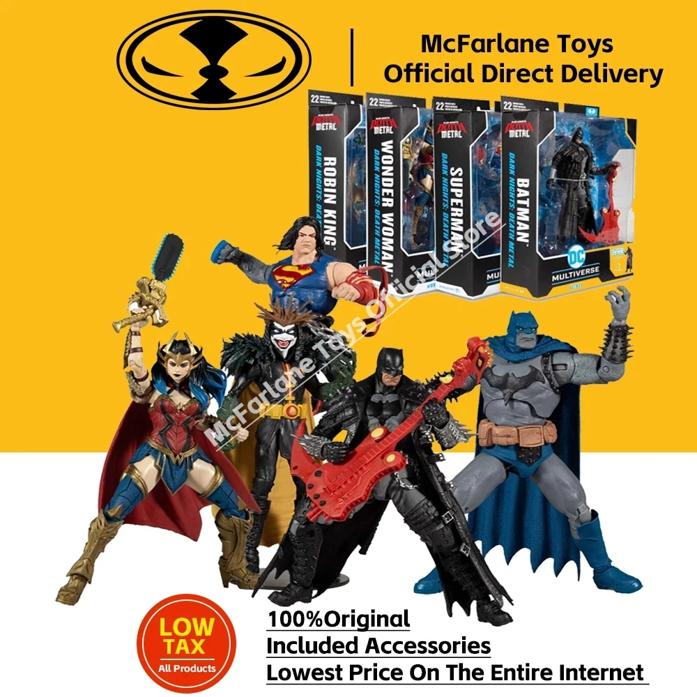 McFarlane Toys Dark Father Set Batman Superman Wonder Woman Robin King ...