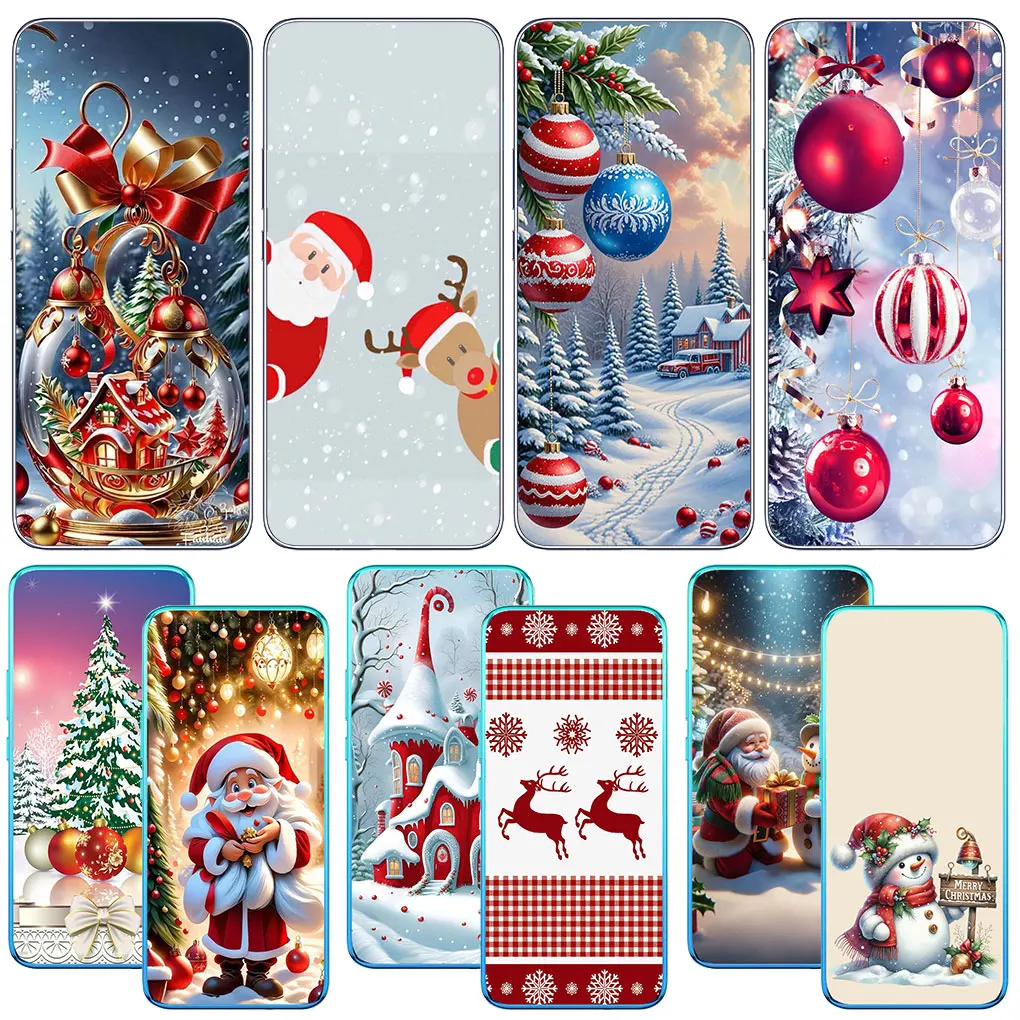 Wallpaper-Merry-Christmas-Tree-Deer-Case-for-Motorola-Moto-Edge-40-50 ...