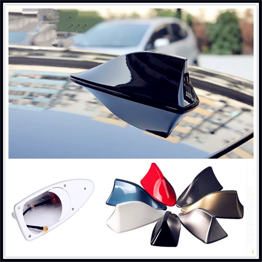 Car-styling-Shark-Fin-Antenna-Auto-Radio-Signal-Aerial-Roof-for-Nissan ...