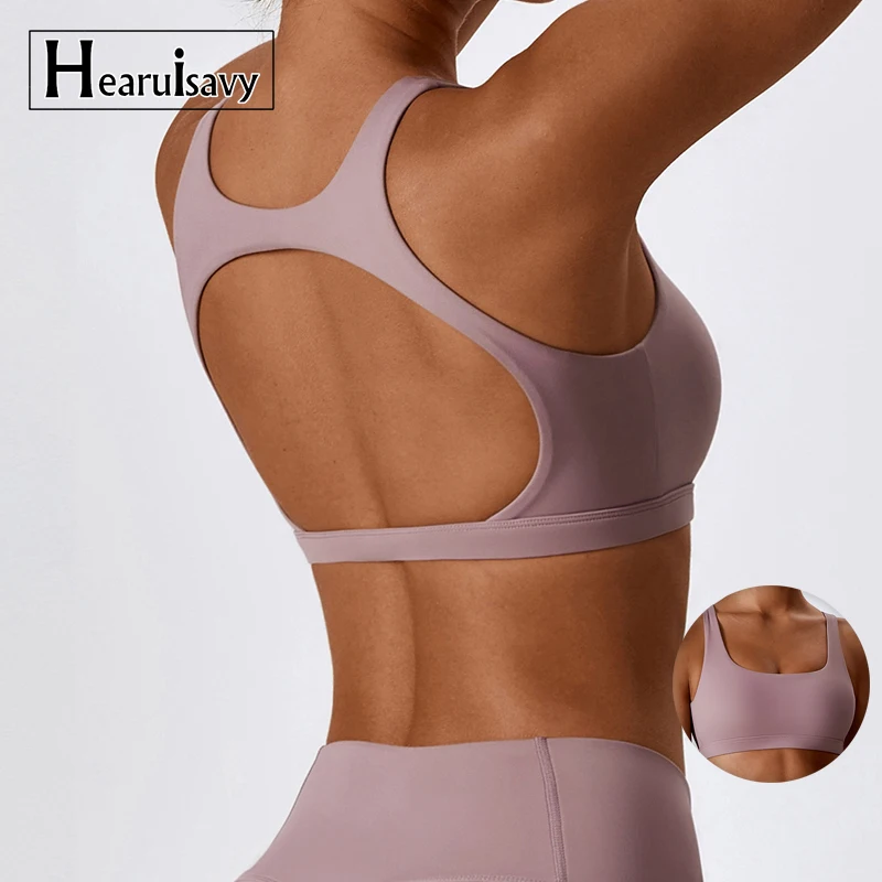 Hearuisavy-Sexy-Sports-Bra-Shockproof-Gym-Top-Women-Soft-Yoga-Clothes-Stretch-Women-Sports ...
