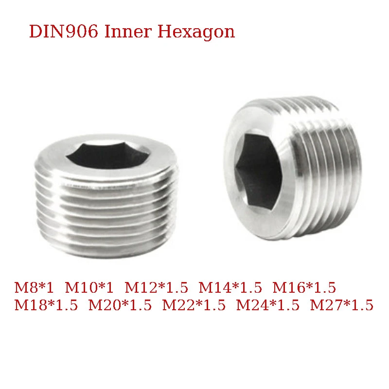304 Stainless Steel Screw Plug | Pipe Fittings - 1pc 304 Stainless ...