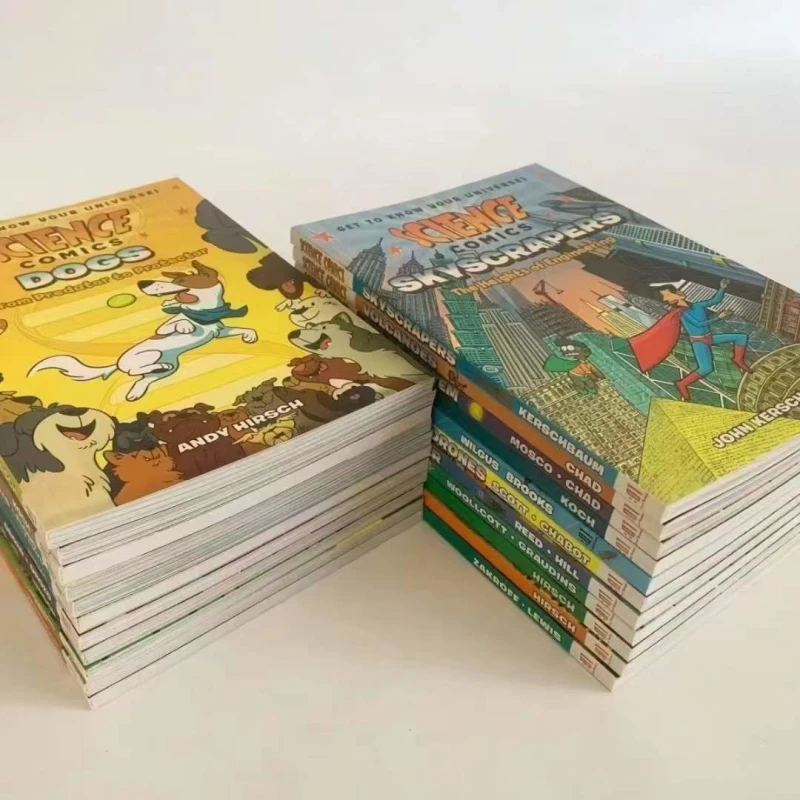 26-Books-Set-Science-Comics-Children-s-Exploration-Cognitive-Nature ...