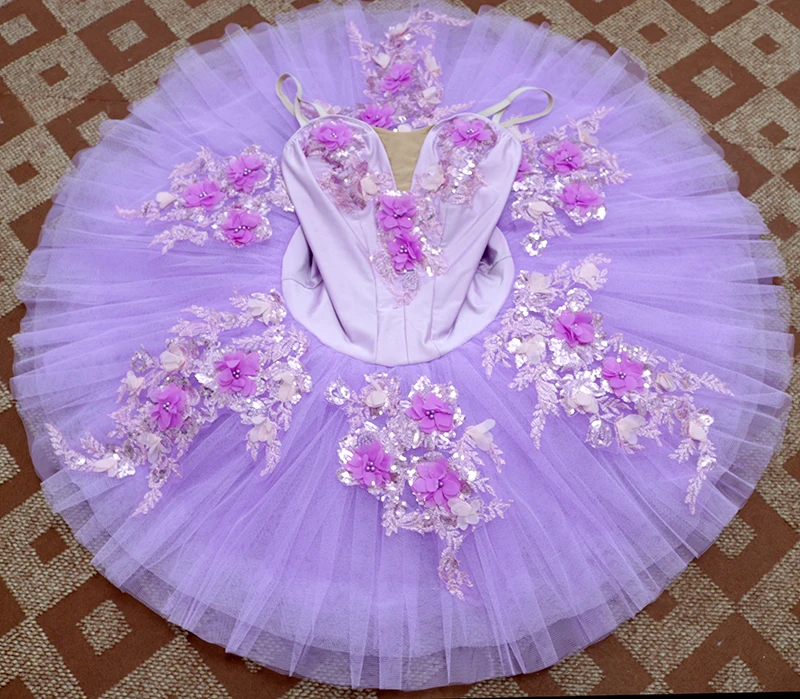 lilac-flower-Pre-professional-ballet-tutus-girls-performance-classical ...