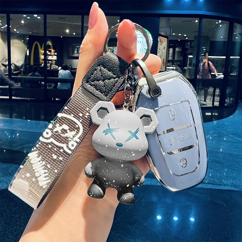 New-TPU-Car-Remote-Key-Case-Cover-Shell-For-Peugeot-2008-3008-4008-5008 ...