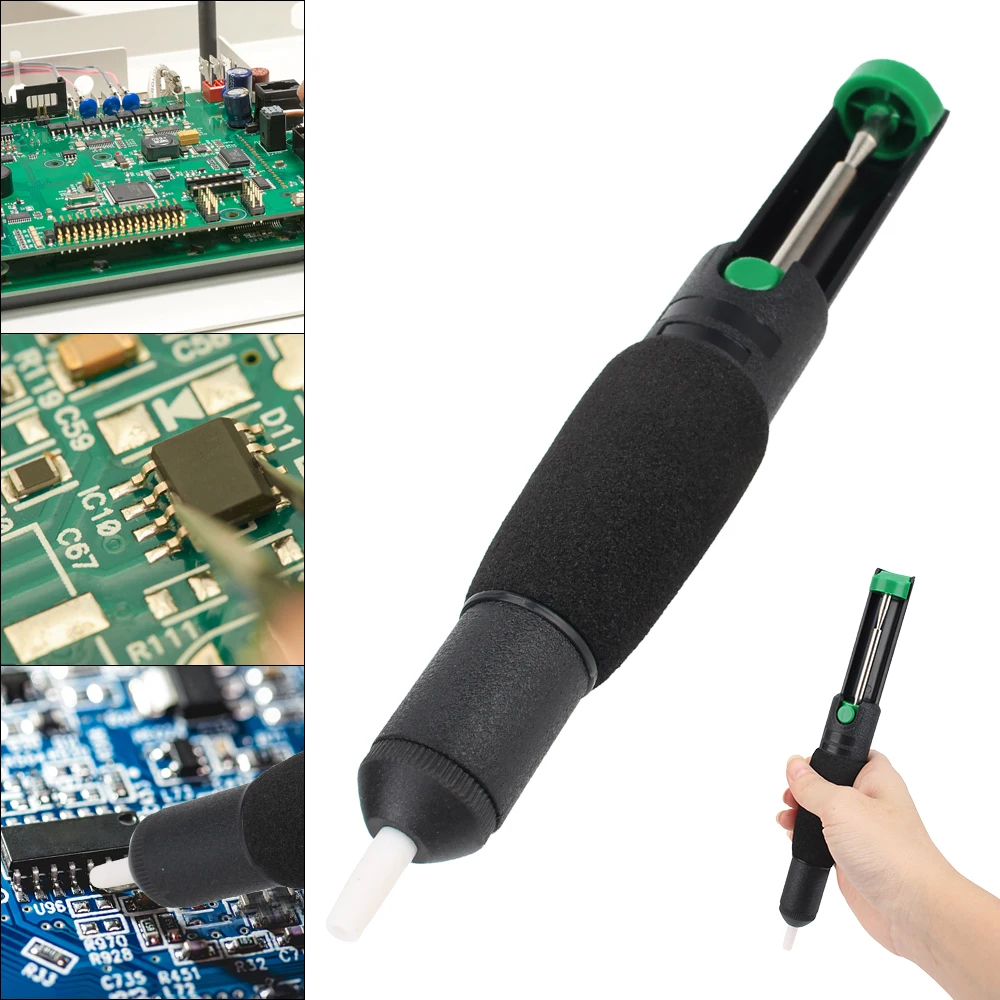 Vacuum Soldering Iron Desolder Gun Suction Tin Soldering Sucker ...