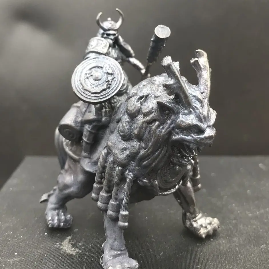 5-5cm-pure-copper-god-beast-unicorn-beast-mount-Japanese-shogunate ...