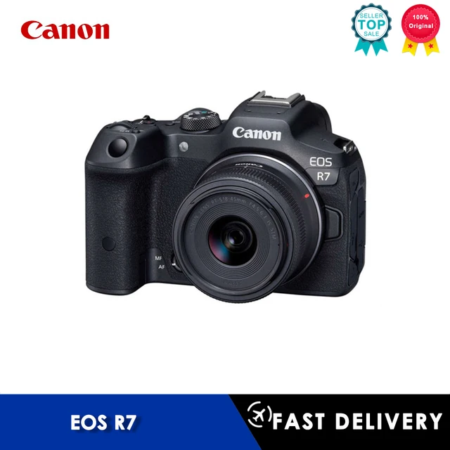 Canon EOS R7 Mirrorless Digital Camera Continuously Shoots 4K Video At ...