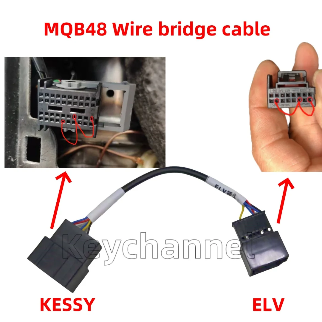 MQB48-Wire-Bridge-Cable-Cluster-Power-Cable-Keyless-Remote-Programming ...