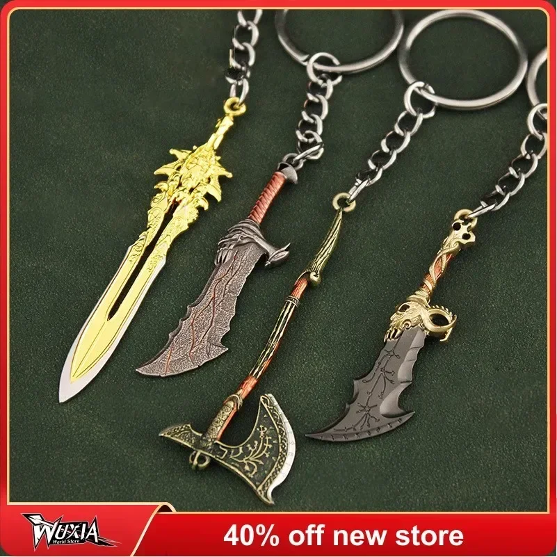 God-of-War-Blades-of-Chaos-Kratos-Blade-of-Olympus-Mini-Keychain-Weapon ...