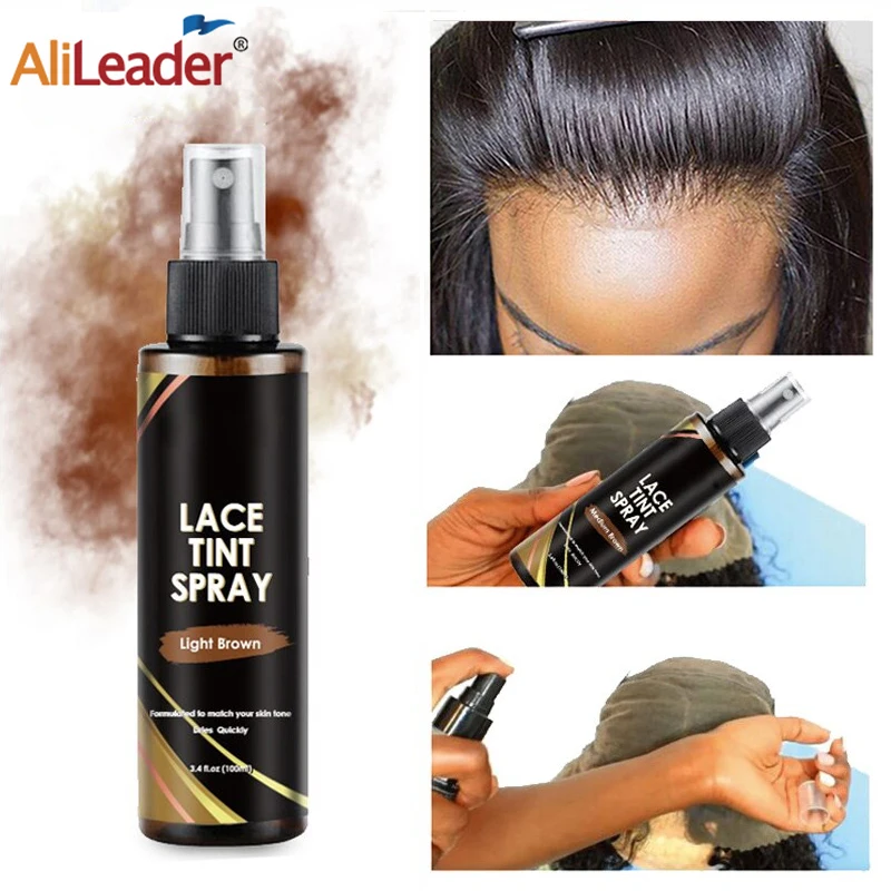 Spray de renda para perucas, Mousse de ligação adesiva, Lace Glue Bond ...