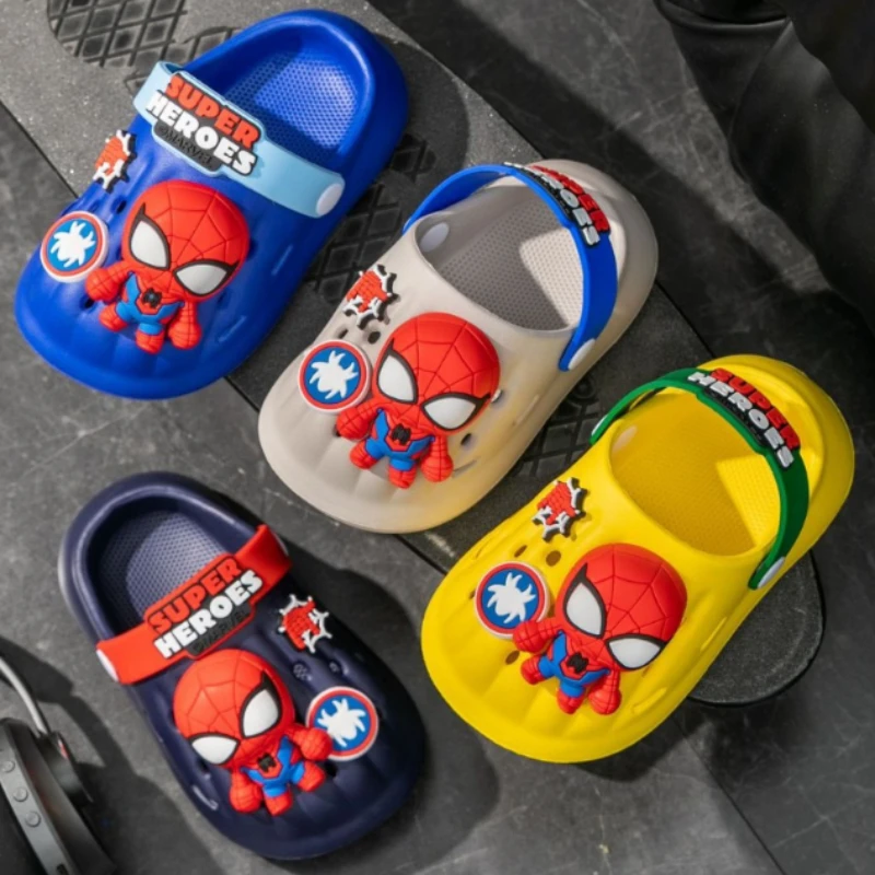 Disney-Children-Garden-Shoes-Baby-Boy-Girl-Cartoon-Iron-Man-Spider-Man ...