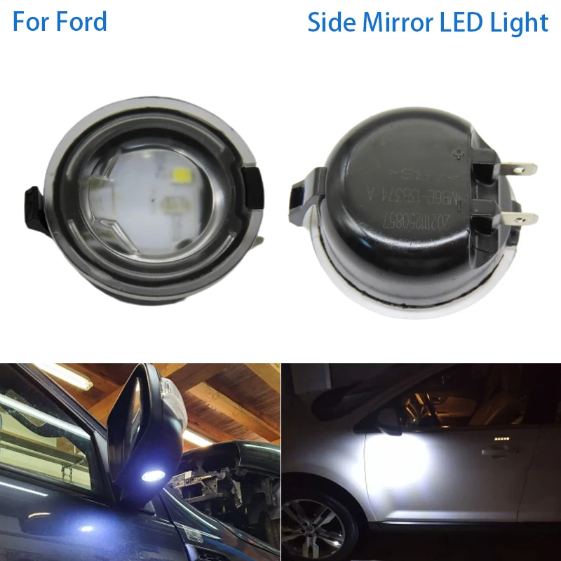 1-Pair-x-Side-Mirror-Puddle-Light-LED-Rearview-Mirror-Lights-For-Ford ...