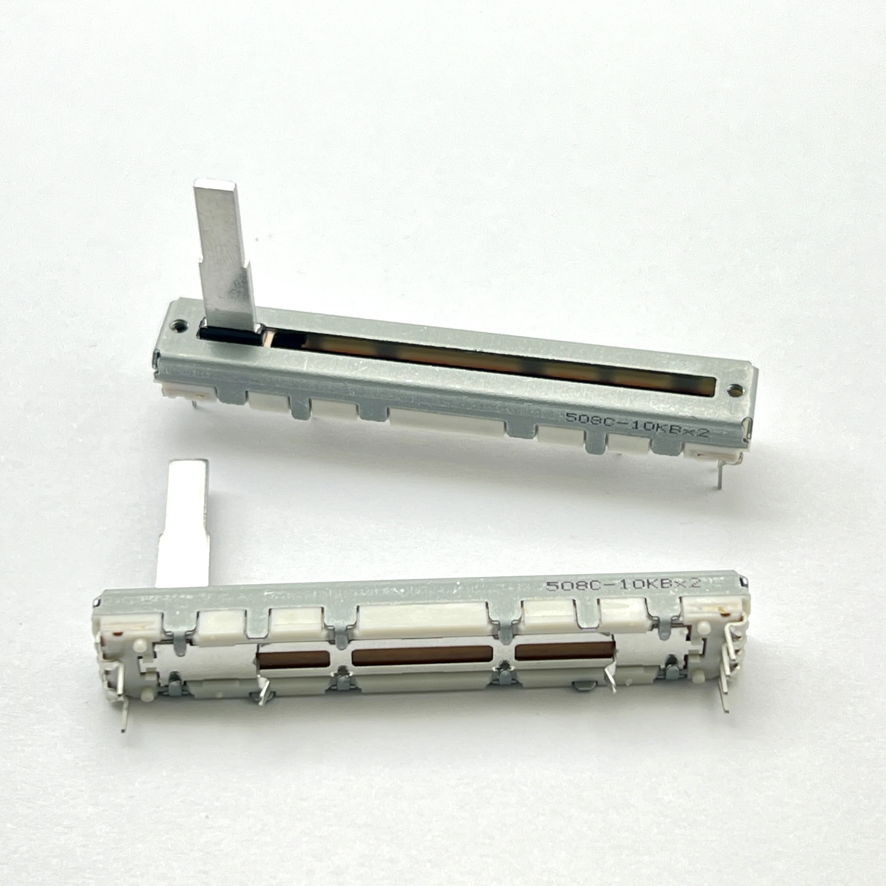 5 piece of Japanese ALPS 60mm straight sliding potentiometer B10KX2 ...