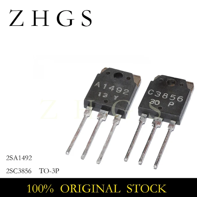 Amplifier Transistor Pairs 5 Pairs (10 Pcs) 2SA1492-Y / 2SC3856-Y ...