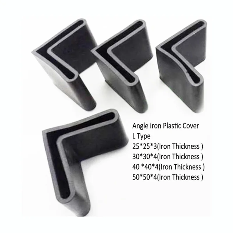 25,30,40 50mm Angle iron rubber cover L type triangle steel cover,chair ...