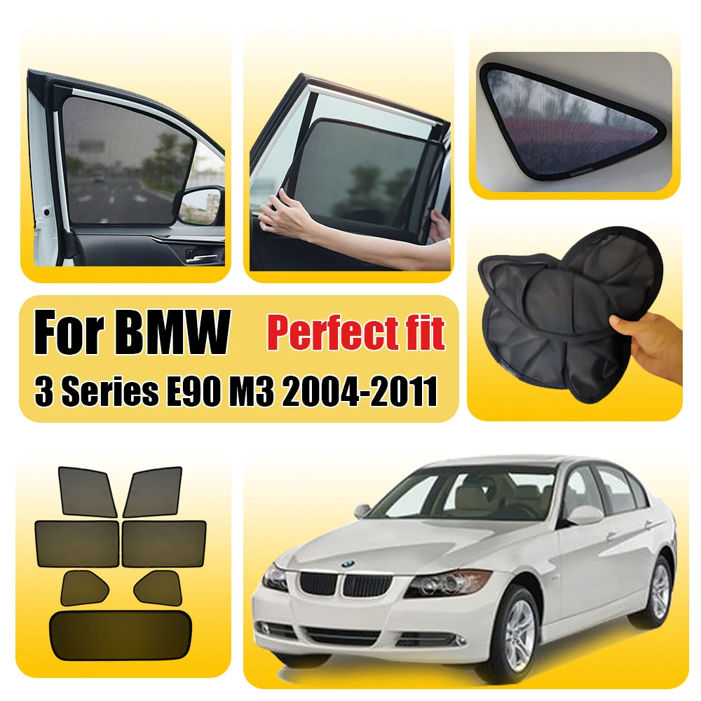For BMW 3 Series E90 M3 2004-2011 Car Sun Visor Accessori Window Cover ...