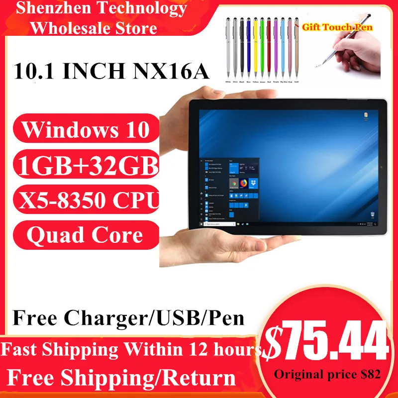 Sales-10-1-Tablet-PC-Windows-10-NX16A-1GRAM-32GROM-X5-8350-CPU-5000mAh ...