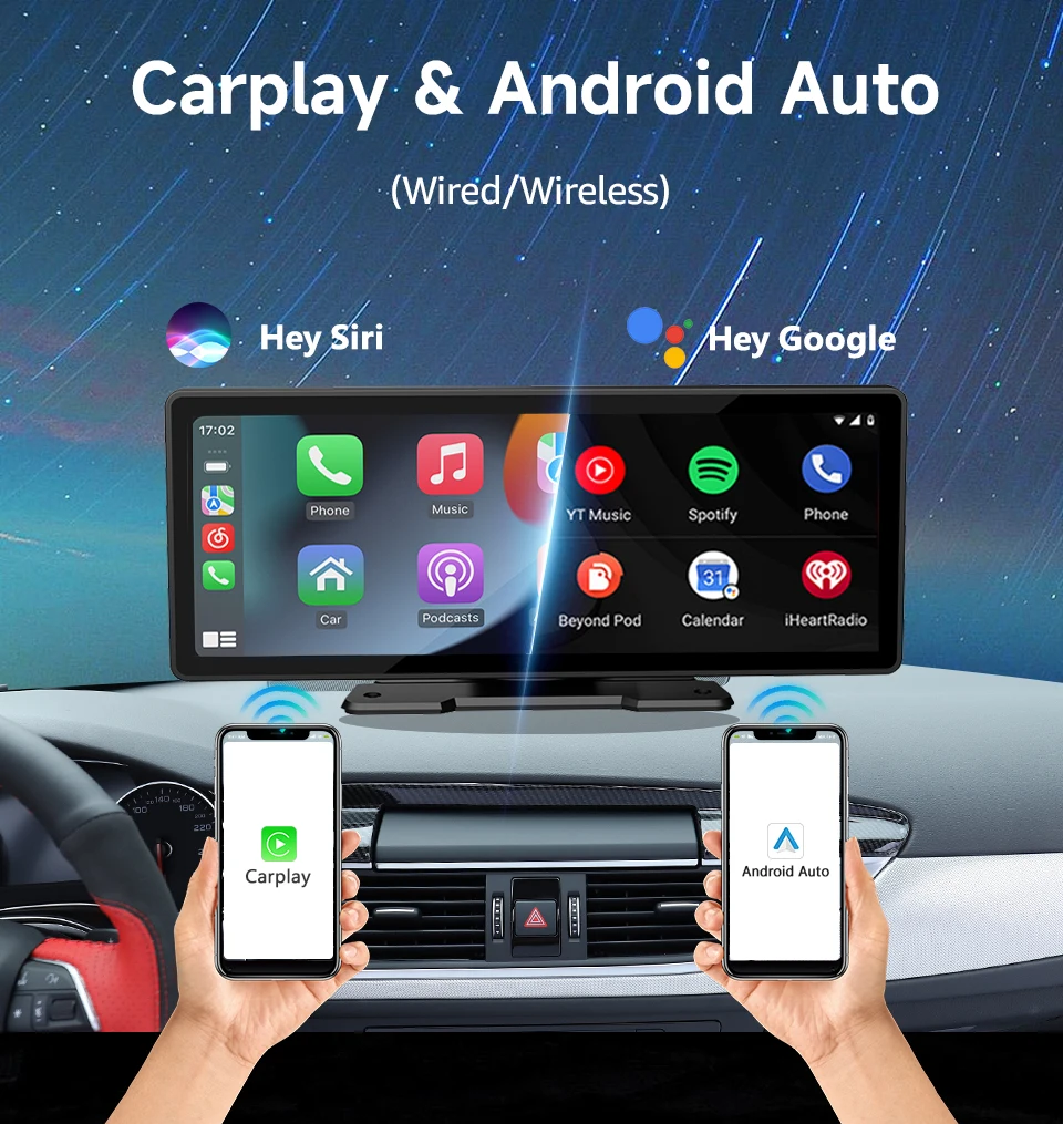 Reproductor-Multimedia-de-v-deo-MP5-para-coche-Radio-Universal-inal-mbrica-con-Android-Carplay ...