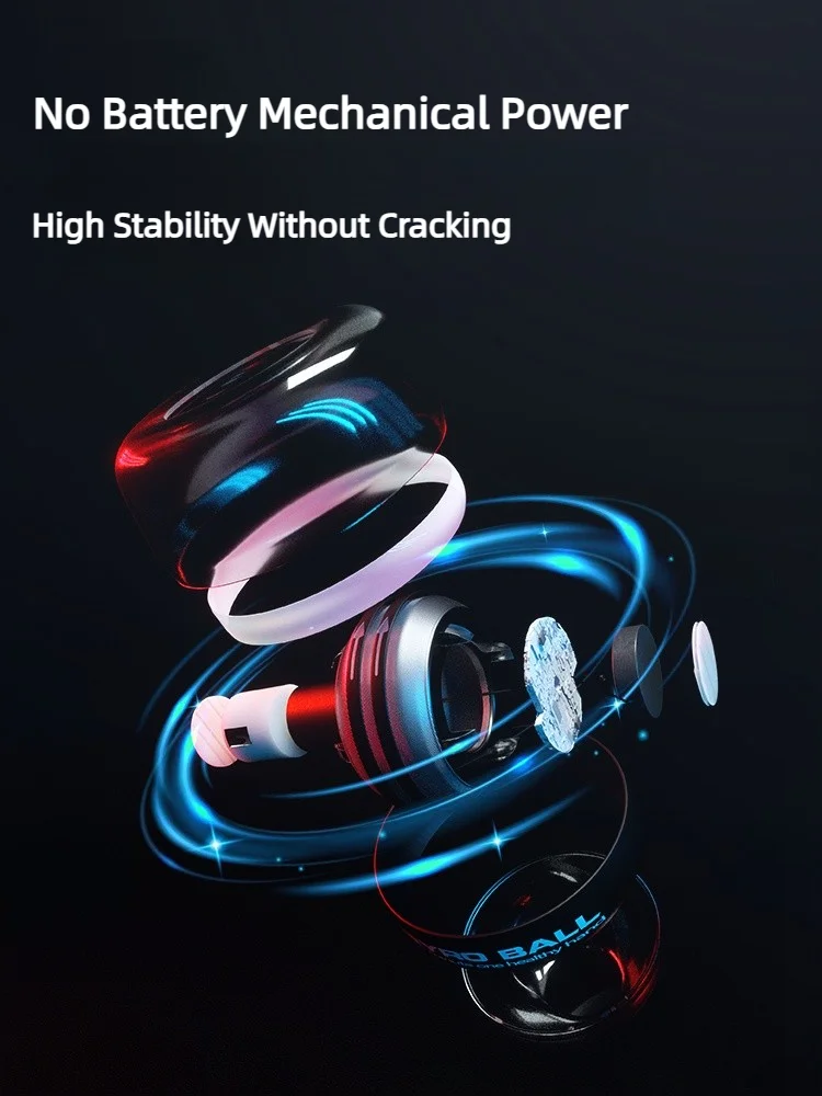 Gyroball Powerball Forearm Exerciser Muscle Fitness Equipment Gyroscope ...