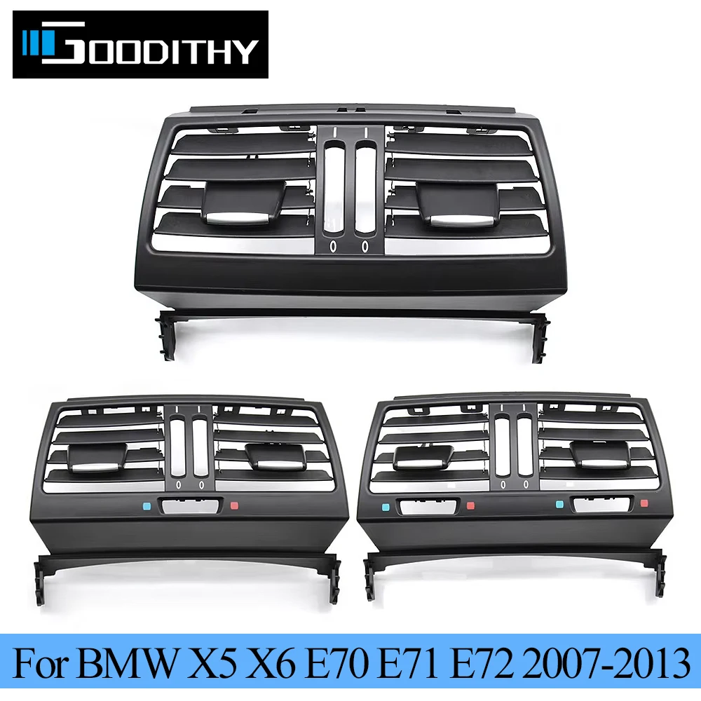 Car Interior Rear AC Air Vent Grille Panel Outlet Cover For BMW X5 X6 ...