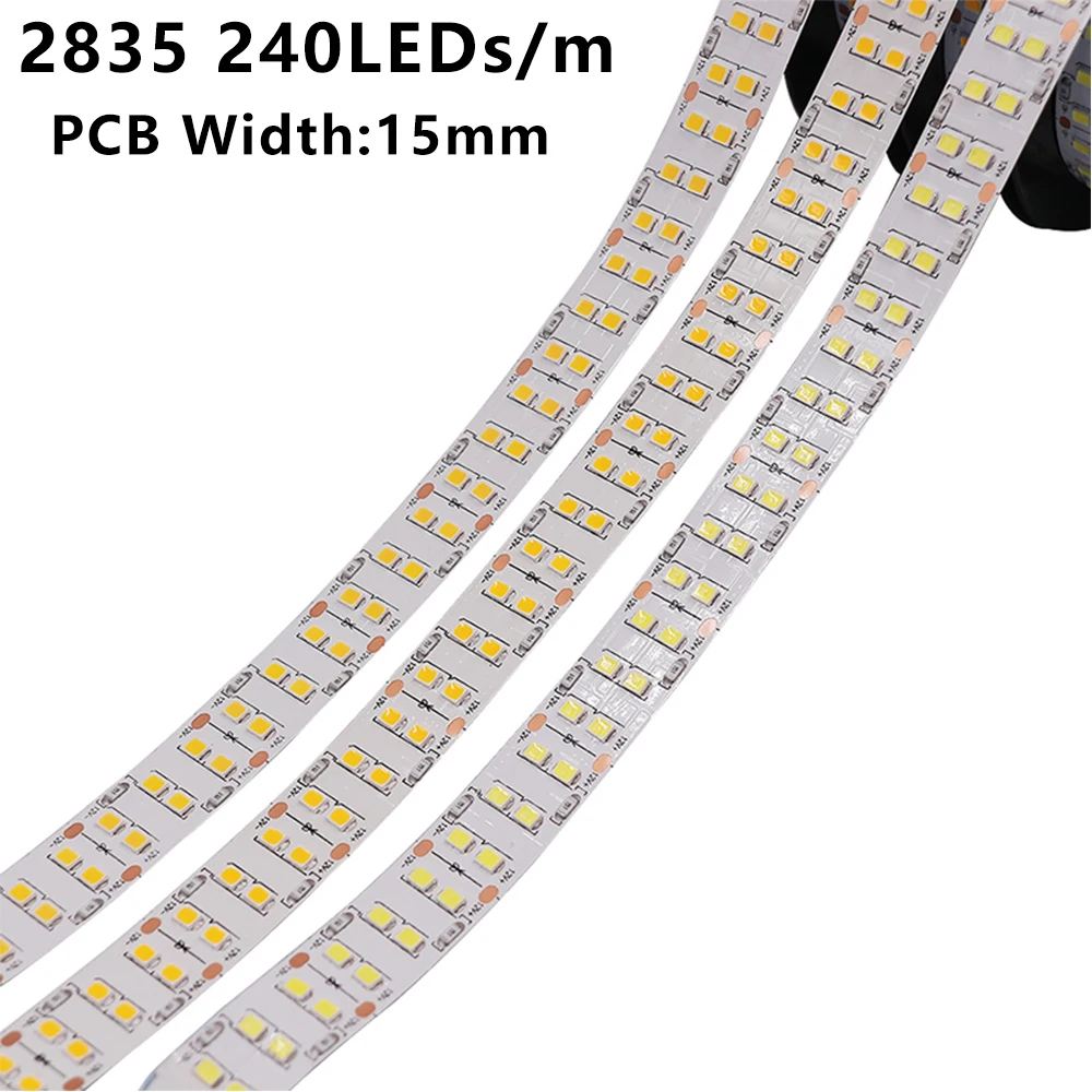 12 V Led Light Strip 16Ft LED Light Strip – 600 LEDs, SMD 2835, White ...