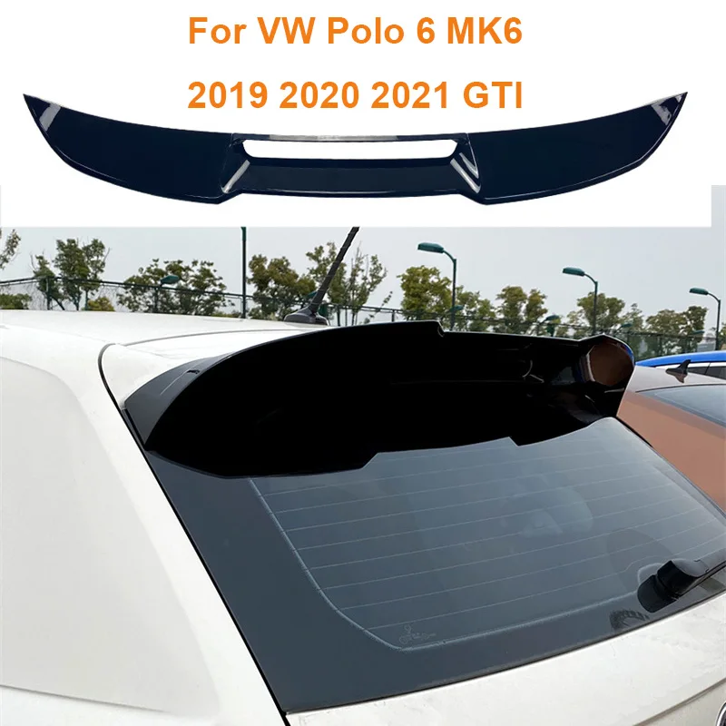 ABS-Rear-Roof-Spoilers-Wing-For-VW-Polo-6-MK6-2018-2019-2020-2021-GTI ...